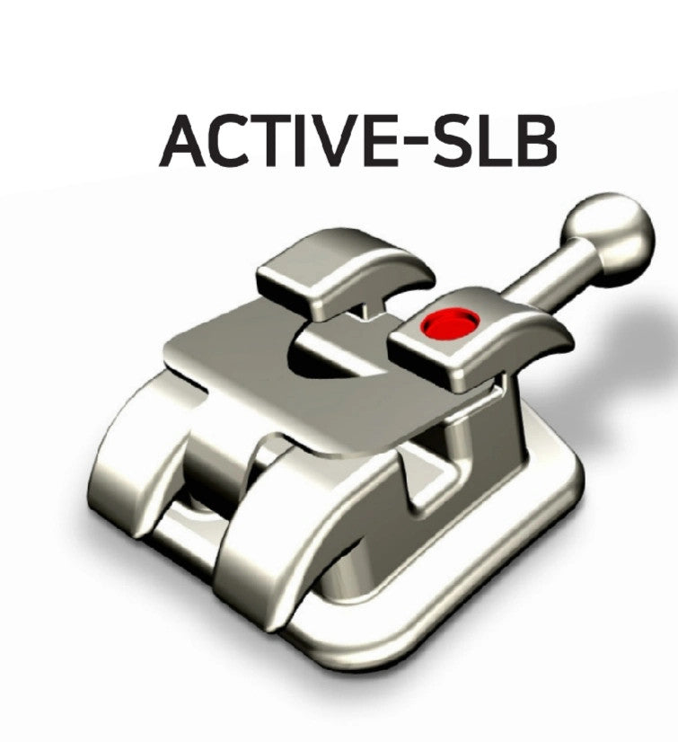 Mắc cài kim loại tự buộc Active SLB - Jiscop