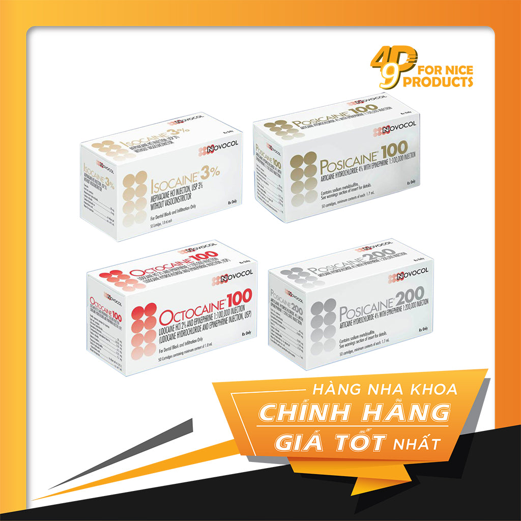 Thuốc tê POSICAINE (ARTICAINE) - Novocol
